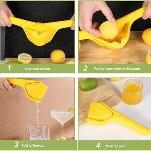 VIGOR | Kitchen | Lemon Lime Squeezer Hand Juicer Lemon Squeezer Max Extraction Packany Color ...